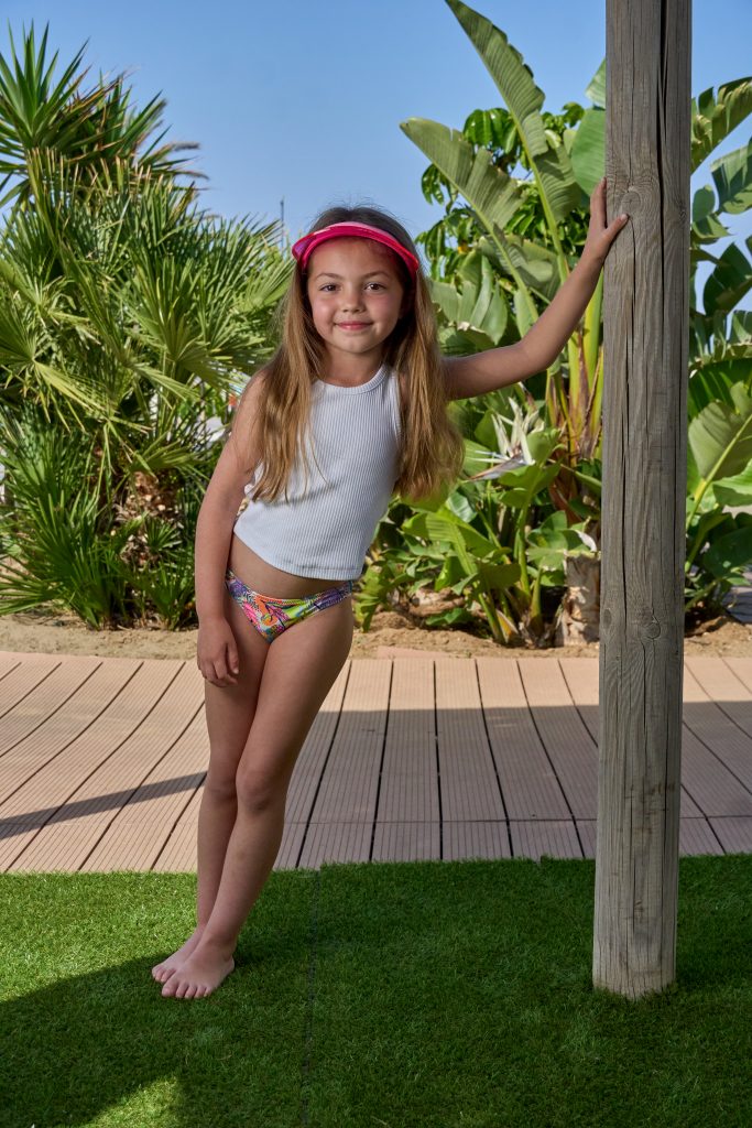 Culetín niña Trópico – Belen Zotano Swimwear